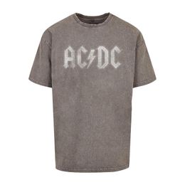 Merchcode T-Shirt &raquo;Herren ACDC - Logo Acid Washed Oversize Tee&laquo; 1 Stk. asphalt M M Vielseitige T-Shirts f&uuml;r jeden Anlass