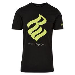 Rocawear T-Shirt &raquo;Herren BigLogo T-Shirt&laquo; 1 Stk. black/lime S S Vielseitige T-Shirts f&uuml;r jeden Anlass