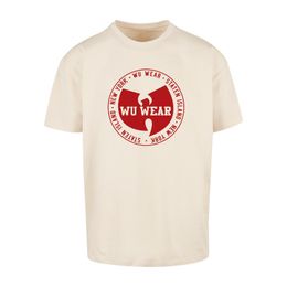 MisterTee T-Shirt &raquo;Herren WU Wear Circle Logo Oversize Tee&laquo; 1 Stk. sand S S Vielseitige T-Shirts f&uuml;r jeden Anlass