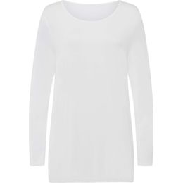 CR&Eacute;ATION L Damen Longshirt in A-Form ecru Gr&ouml;&szlig;e 48
