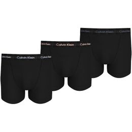 Calvin Klein Underwear Boxershorts »BOXER BRIEF 3PK« Packung, 3 Stk. mit Calvin Klein Logo-Elastikbund (3 Stück) B- VIN INDG, MEL FRNZY, HALG BL...