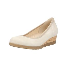 Gabor COMFORT Keilpumps &raquo;Pumps Leder&laquo; Cream 42 42 Verschluss: Schlupfschuh