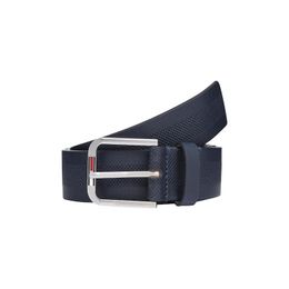 Tommy Jeans Ledergürtel »TJM AUSTIN 3.5 cm breit« Einfachdornschließe mit Logo, weiche Haptik Dark Night Navy