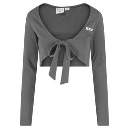 Karl Kani Damen T-Shirt &raquo; Damen KW241-045-2 Chest Retro Knot Bolero&laquo; 1 Stk. L
