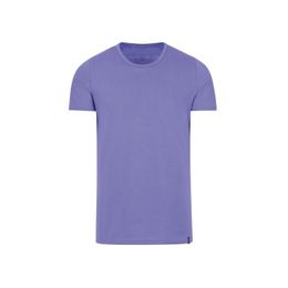 TRIGEMA T-Shirt »T-Shirt aus Baumwolle/Elastan« 1 Stk. lilie XS XS 95 % Baumwolle, Ringgarn supergekämmt, 5 % Elastan