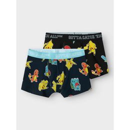 name it Boxershorts &raquo;NKMASGAR POKEMON 2P BOXER NOOS SKY&laquo; Packung, 2 Stk. Black 104 - 2 Stk. 2 Stk. 104 Coole Boxershort von name it f&uuml;r Jungen