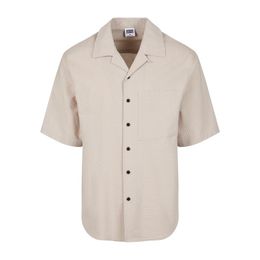 Urban Classics Damen Urban Classics Langarmhemd &raquo; Herren Relaxed Seersucker Short Sleeve Shirt&laquo; 1 Stk. XXL, US-Gr&ouml;&szlig;en