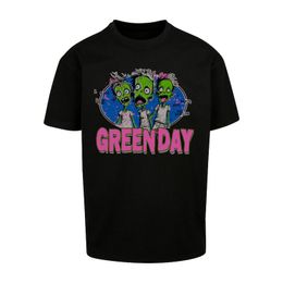 Merchcode Damen T-Shirt &raquo; Green Day Zombie Oversized Tee&laquo; 1 Stk. XS
