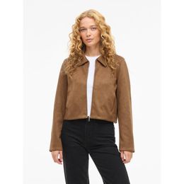 Vila Damen Lederimitatjacke &raquo;VIMOODY L/S FAKE SUEDE JACKET - NOOS&laquo; 38
