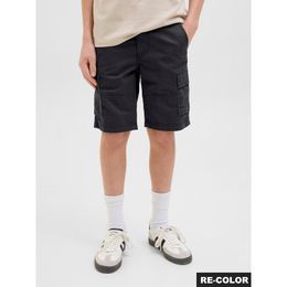 Jack & Jones JACK & JONES JUNIOR Cargoshorts &raquo;JPSTCOLE JJMATEO CARGO SHORT JNR&laquo; Dark Navy 146 - N-Gr N-Gr 146 L&auml;ssige Cargo Shorts von Jack & Jones Junior f&uuml;r...