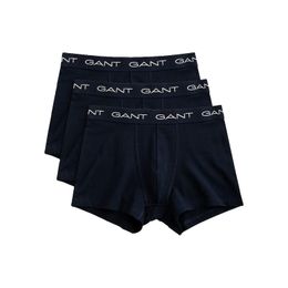Gant Boxershorts Packung, 3, 3 Stk. mit elastischem Logobund marine 3XL - 3 Stk. 3 Stk. 3XL 3-er Pack Boxershorts von Gant