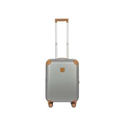Bric'S BRIC`s Amalfi - 4-Rollen-Kabinentrolley S 55 cm (cream) in silver | Gr.: onesize