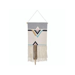 Beliani Wandbehang KABIRWALA in Beige/Bunt - (W) 46 x (H) 116 x (L) 1 cm | Gr.: onesize