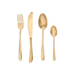 Butlers Besteck-Set KINGS 4-tlg. in Gold | Gr.: onesize