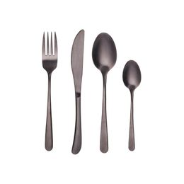 Butlers Besteck-Set KINGS 4-tlg. in Schwarz | Gr.: onesize