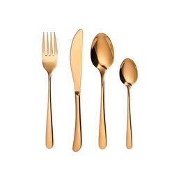 Butlers Besteck-Set QUEENS 4-tlg. in Gold | Gr.: onesize