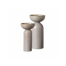 Ritzenhoff & Breker Ritzenhoff & Breker 2er Set Vasen-Set Imperia in grau | Gr.: onesize