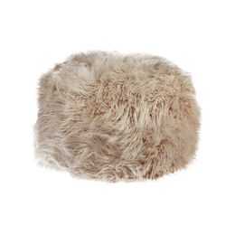 Beliani Pouf TUKKI in Beige - (W) 50 x (H) 30 x (L) 50 cm | Gr.: onesize