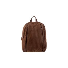 Prato SC14 zeitloser Rucksack aus Breitcord in mocha | Gr.: onesize