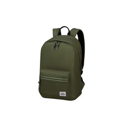 American Tourister Brightup Backpack Zip Rucksack in olive green | Gr.: onesize