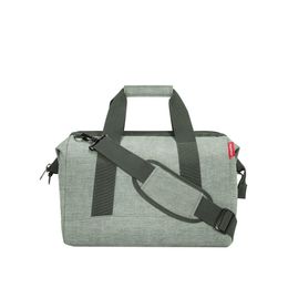 Reisenthel travelling allrounder M - Reisetasche 40 cm (smiley grey) in twist sage | Gr.: onesize