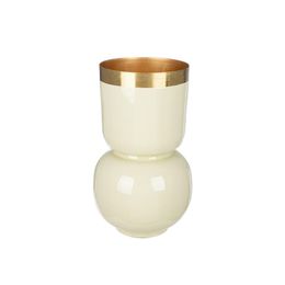 Gilde Vase Roro creme - (H) 31,5 cm | Gr.: onesize