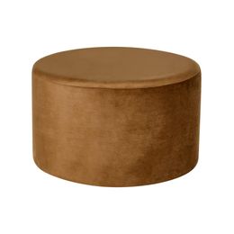 Beliani Pouf MILLEN in Braun - (W) 61 x (H) 36 x (L) 61 cm | Gr.: onesize