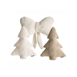 Beliani 3er-Set Dekokissen WINTERLAND in Beige | Gr.: onesize