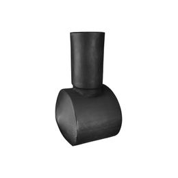 Gilde Vase Train anthrazitfarben - (H) 30 cm | Gr.: onesize