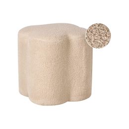Beliani Pouf MANCOS in Beige - (W) 41 x (H) 44 x (L) 35 cm | Gr.: onesize