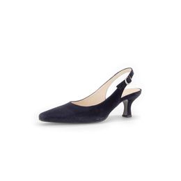 Gabor Fashion Slingpumps in blau | Gr.: 40