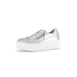 Gabor Sneaker low in silber | Gr.: 38