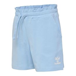 Hummel Verstellbare Taille Kurze Hose Hmlflowy M&auml;dchen in CERULEAN | Gr.: 116