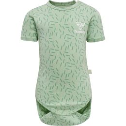 Hummel Druckknopf Strampler Hmlriver Kinder in GRAYED JADE | Gr.: 62