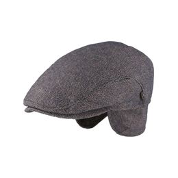 BREITER M&uuml;tze mit Ohrenschutz in blau | Gr.: 57