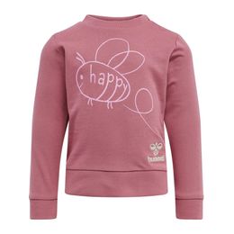 Hummel Druckknopf Sweatshirt Hmlfree M&auml;dchen in HEATHER ROSE | Gr.: 56