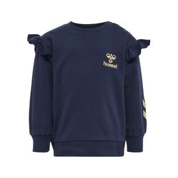 Hummel Sweatshirt Hmlsigne Lebensstil M&auml;dchen in BLACK IRIS | Gr.: 92