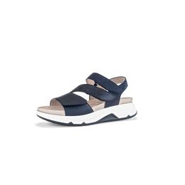 rollingsoft Plateau Sandalen in blau | Gr.: 37