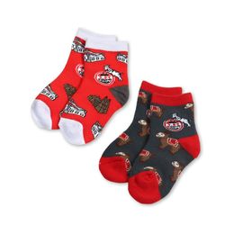 Fu&szlig;ballverein 1. FC K&ouml;ln Kinder Socken "Kindersocken Jecke S&ouml;ck 2er Paar" in Multicolor | Gr.: 23-26