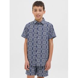 Jack & Jones JACK & JONES Junior Hemd in Ocean Cavern | Gr.: 164