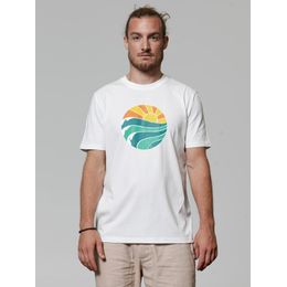 wat? Apparel T-Shirt Summer Sun in Off White | Gr.: 58