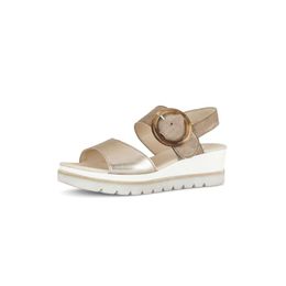 Gabor Plateau Sandalen in beige | Gr.: 41