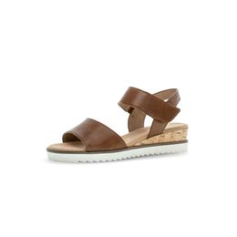 Gabor Plateau Sandalen in braun | Gr.: 42,5