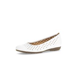 Gabor Sportliche Ballerinas in wei&szlig; | Gr.: 44