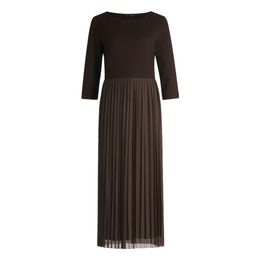 Betty Barclay Plisseekleid mit 3/4 Arm in Light Maroon | Gr.: 46