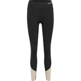 Hummel Leggings Hmlmt Riga Damen in BLACK/CHATEAU GREY | Gr.: L