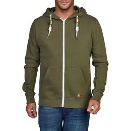 Riverso Sweatjacke RIVThilo in Oliv | Gr.: S