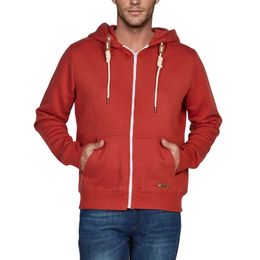 Riverso Sweatjacke RIVThilo in Orange | Gr.: XXL