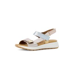 Gabor Plateau Sandalen in gold | Gr.: 43