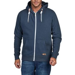 Riverso Sweatjacke RIVThilo in Blau | Gr.: 4XL